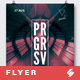 Progressive Sound - Party Flyer / Poster Template A3, Print Templates