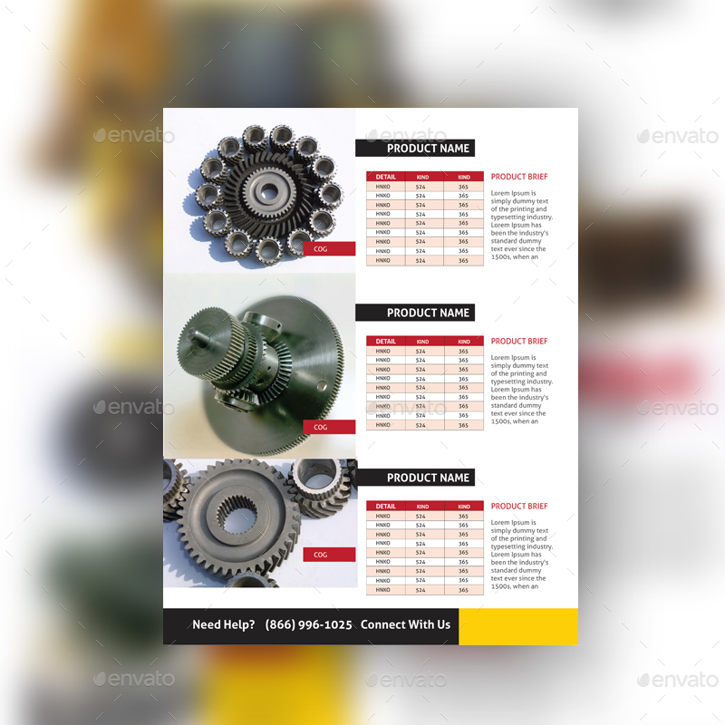 Technical Data Sheet, Print Templates | GraphicRiver