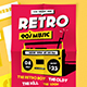 Retro Music Flyer, Print Templates | GraphicRiver