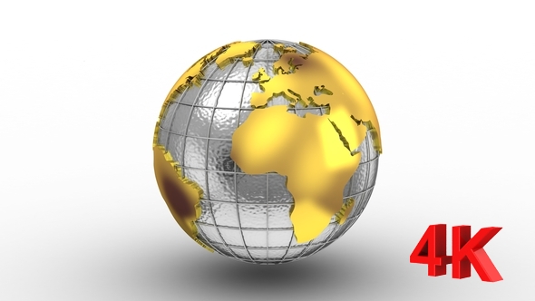 World Map Turns Into a Globe, Motion Graphics | VideoHive