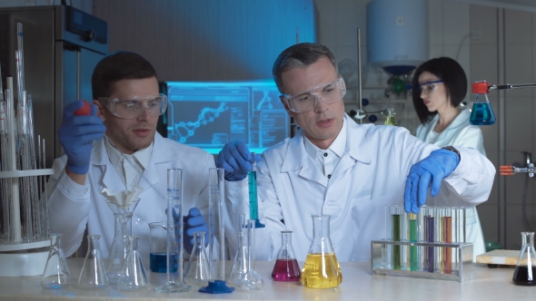 People Working in Laboratory Together, Stock Footage | VideoHive