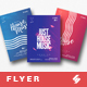 House Music Party Flyer / Poster Templates Bundle, Print Templates