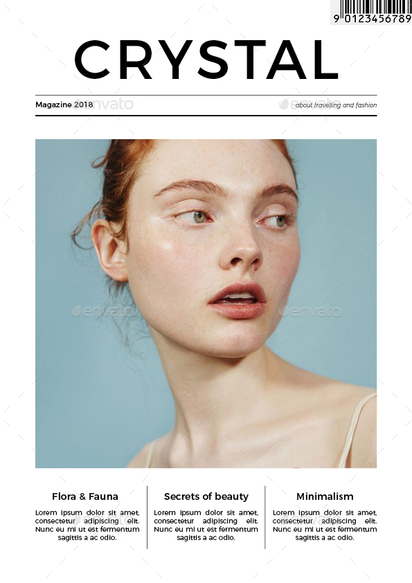 Crystal Magazine, Print Templates | GraphicRiver