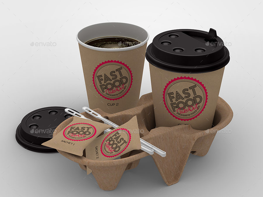 Fast Food Boxes Mock Up Bundle 3, Graphics | GraphicRiver