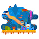 Pearl Diving and Snorkeling Concept, Vectors | GraphicRiver