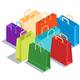 Isometric Shopping Bags by Genestro | GraphicRiver
