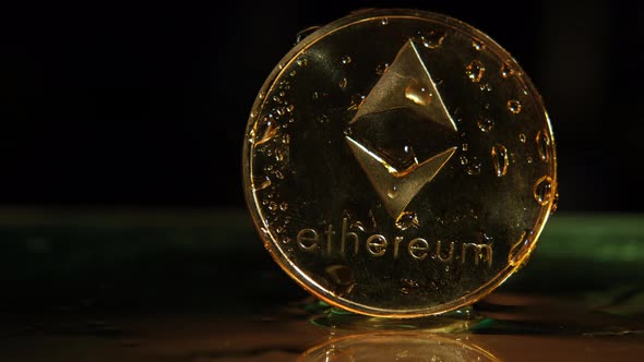 Ethereum Crypto Coin, Stock Footage | VideoHive