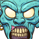 Zombie Head, Vectors | GraphicRiver