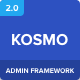 KOSMO - Multipurpose Responsive Bootstrap 4 Admin Dashboard Template - AEThemes