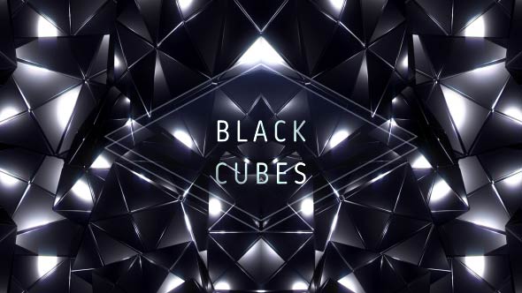 Black Cubes, Motion Graphics | VideoHive