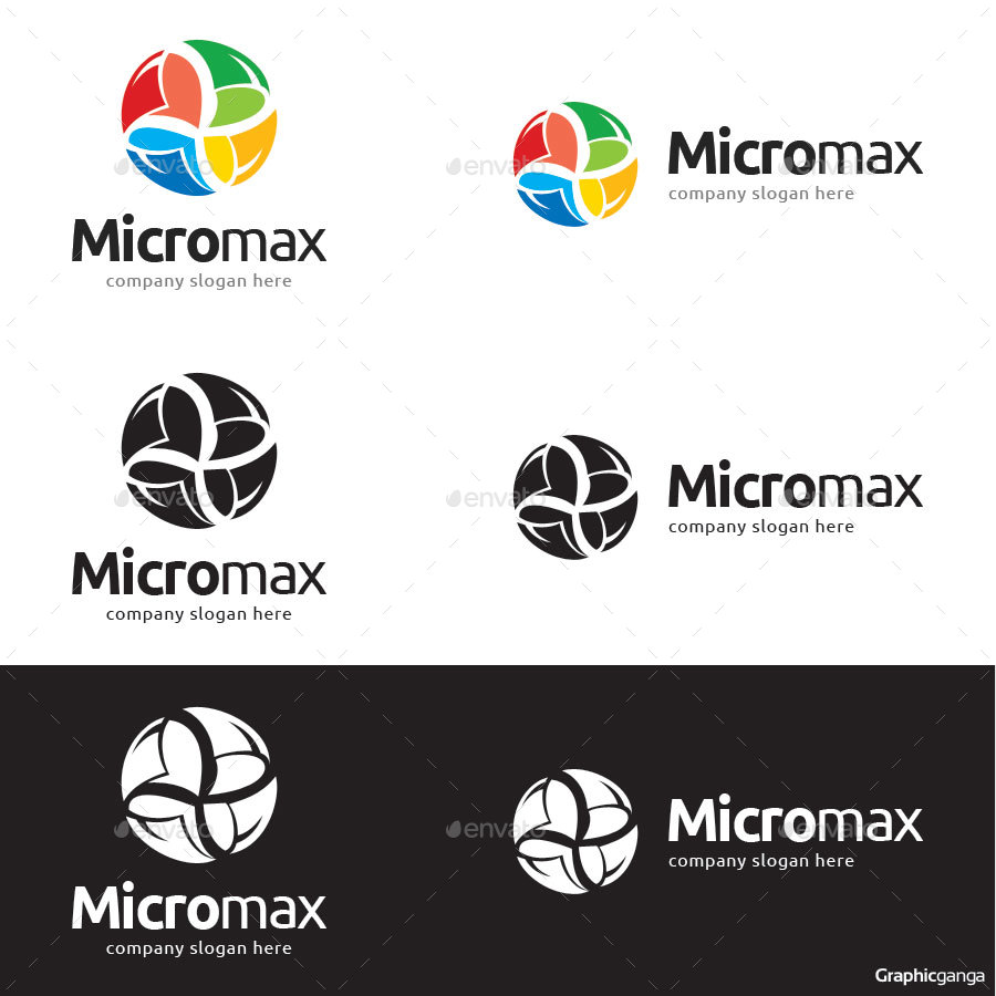 MicroMax, Logo Templates | GraphicRiver