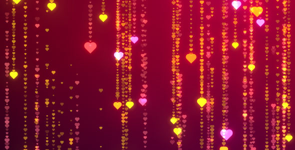 Falling Heart Matrix, Motion Graphics | VideoHive