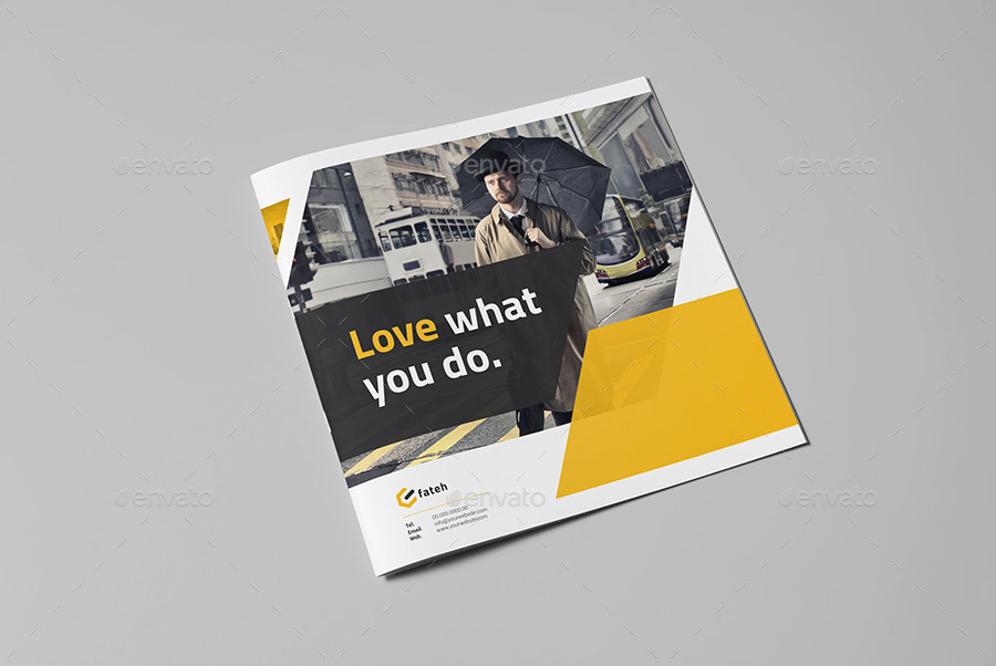 Colorado Brochure Square, Print Templates | GraphicRiver