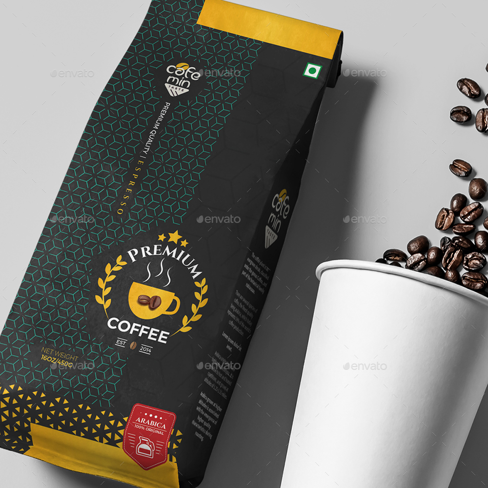 Premium Coffee packaging, Print Templates | GraphicRiver