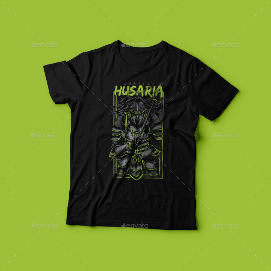 Husaria Warrior T-Shirt Design, T-Shirts | GraphicRiver