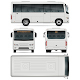 Mini Bus Vector Template, Vectors | GraphicRiver