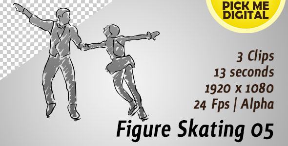 Figure Skating 05, Motion Graphics | VideoHive