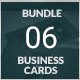 Bundle - Corporate Business Cards - B20, Print Templates | GraphicRiver