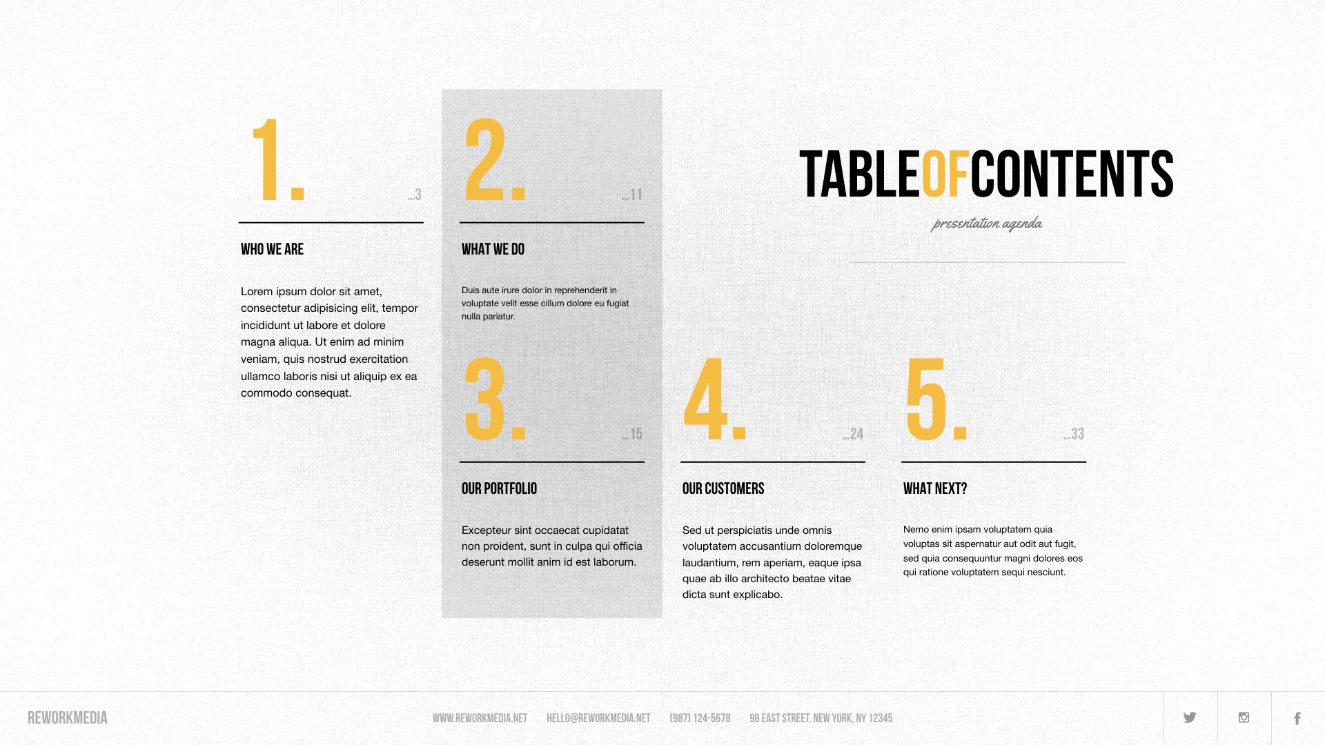 Rework Keynote Presentation Template, Presentation Templates | GraphicRiver