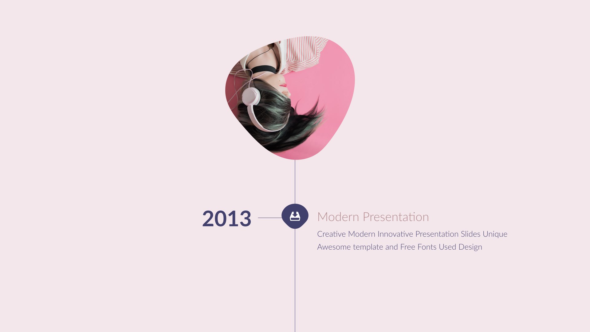 Pink - Minimal & Creative PowerPoint Template, Presentation Templates