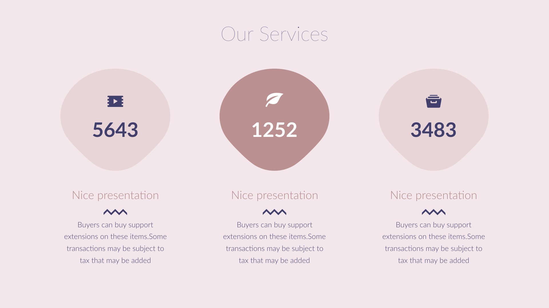 Pink - Minimal & Creative PowerPoint Template, Presentation Templates