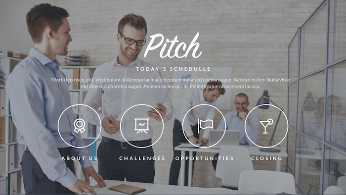 Pitch 3 - Professional Pitch Deck Keynote Template, Presentation Templates