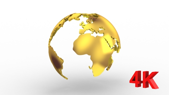 World Map Turns Into a Globe, Motion Graphics | VideoHive