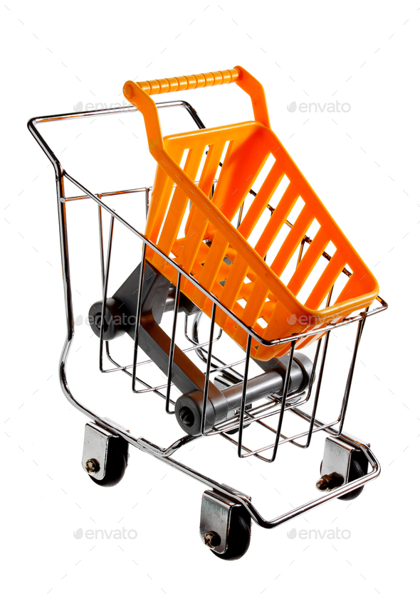 Miniature Shopping Trolleys Stock Photo by lightzone | PhotoDune