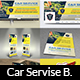 Car Service Advertising Bundle, Print Templates | GraphicRiver