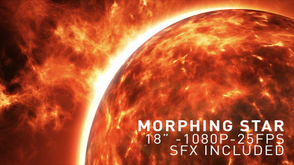 Morphing Star with SFX, Motion Graphics | VideoHive