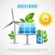 Green Energy Realistic Vector Illustration, Vectors | GraphicRiver