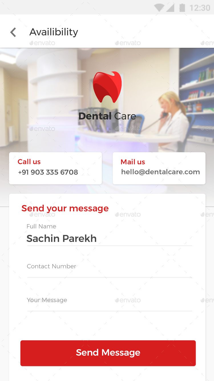 Online Doctor Appointment Booking App UI Kit| Dentist Appointment App ...