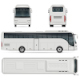 Coach Bus Vector Template, Vectors | GraphicRiver