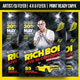 Rich Boi Artist & Dj Flyer, Print Templates | GraphicRiver