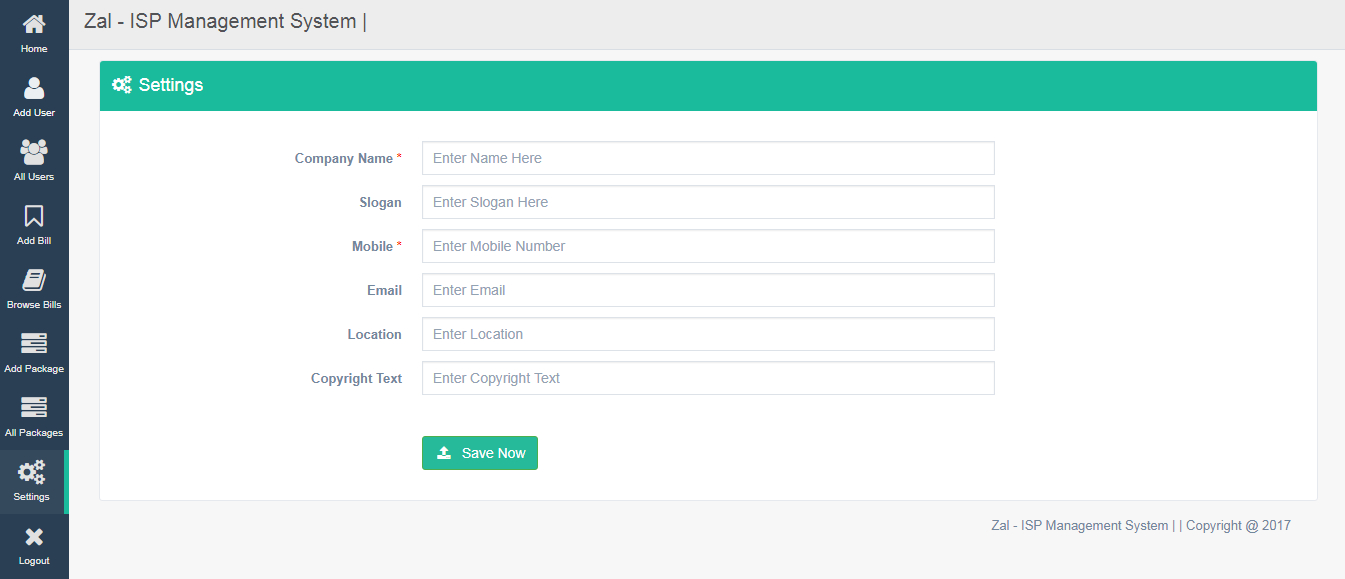 Zal - ISP Management System by princejohn25 | CodeCanyon