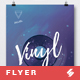 Vinyl House Music Flyer / Poster Artwork Template A3, Print Templates