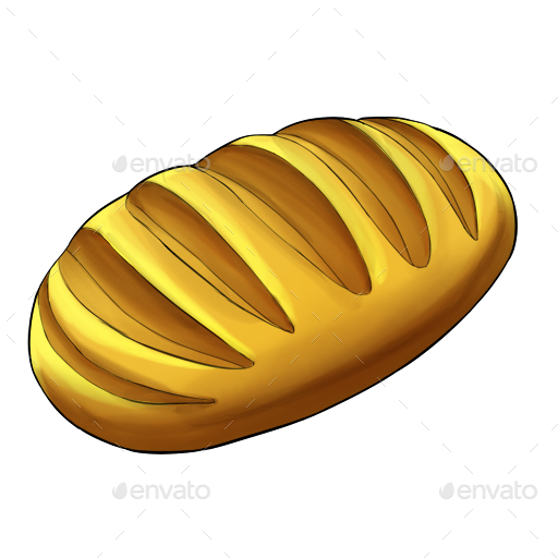 Middle Ages Icons: Food, Drinks and Money, Game Assets | GraphicRiver