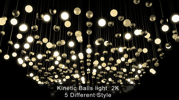 Kinetic Lights 5 Different Style, Motion Graphics | VideoHive