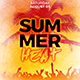 Summer Heat Flyer Template, Print Templates | GraphicRiver