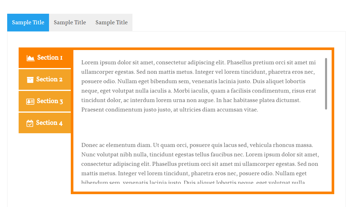 Tabs Responsive Shortcode And Widget Wordpress Plugin By Dazzlersoft