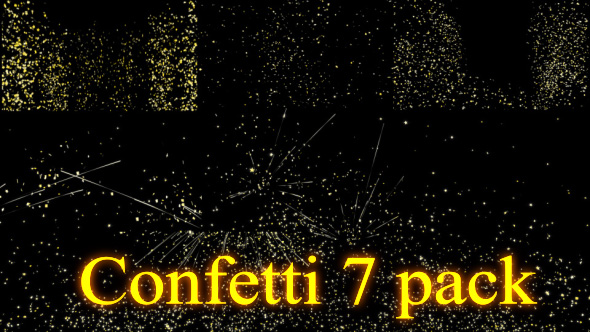 Confetti Glow, Motion Graphics | VideoHive