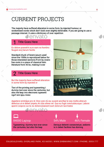 Portrait E-Book Template, ePublishing | GraphicRiver