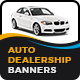 Auto Dealership Banners, Web Elements | GraphicRiver