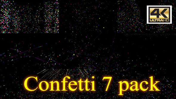 Confetti 4K, Motion Graphics | VideoHive