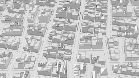 Wireframe City Build , Motion Graphics | VideoHive