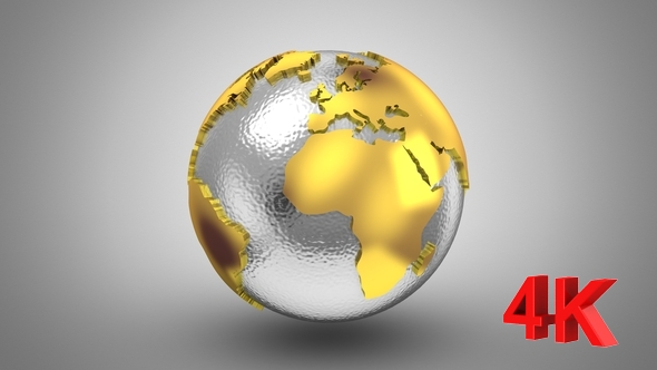 World Map Turns Into a Globe, Motion Graphics | VideoHive