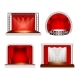 Realistic Stage Design Set, Vectors | GraphicRiver