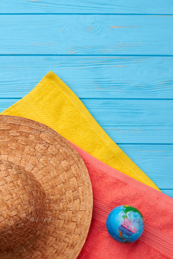 Summer beach vacation still life Stock Photo by stockfilmstudio | PhotoDune