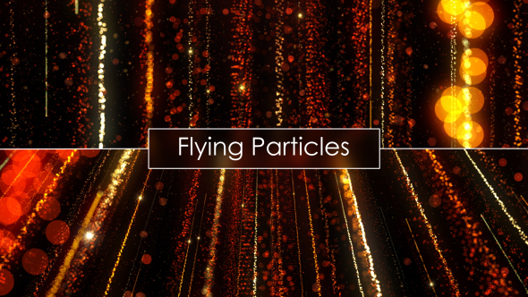 Flying Particles Backgrounds, Motion Graphics | VideoHive
