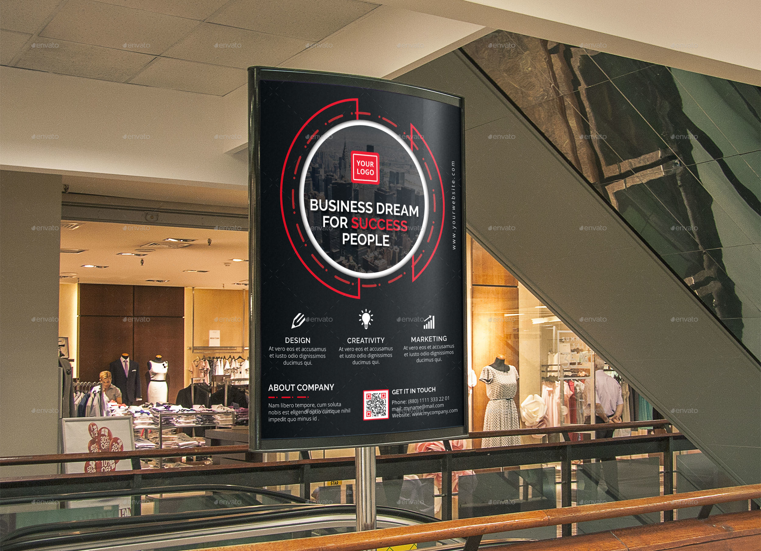 Corporate Business Poster, Print Templates | GraphicRiver